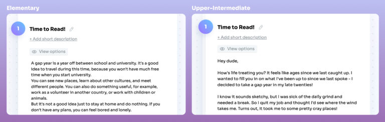 Create Engaging English Lesson Plans for Different CEFR Levels | Twee