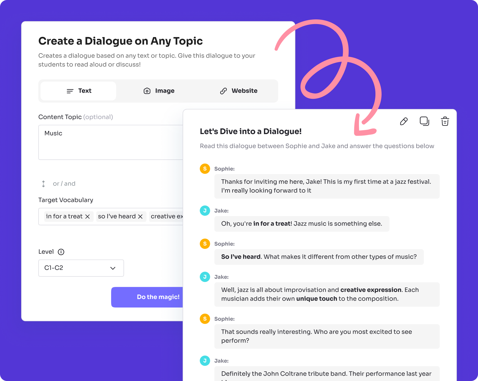 Twee – Tweak your lessons with the power of AI