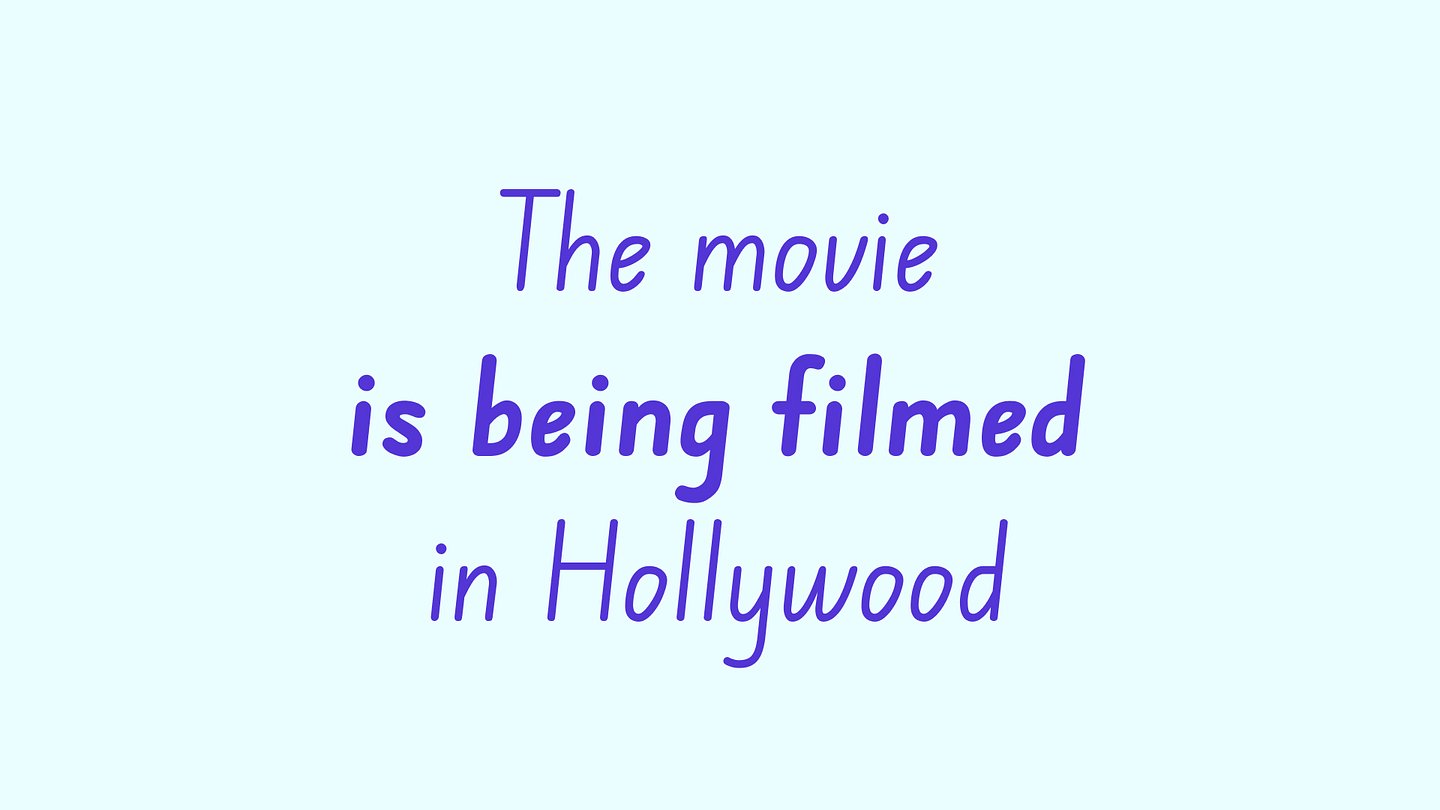 Passive Voice: Present Continuous Worksheet with Answers | Twee