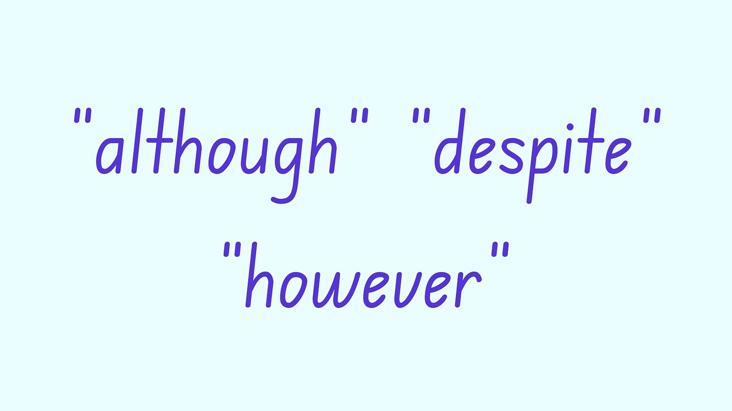 Conjunctions: Contrast Worksheet with Answers | Twee