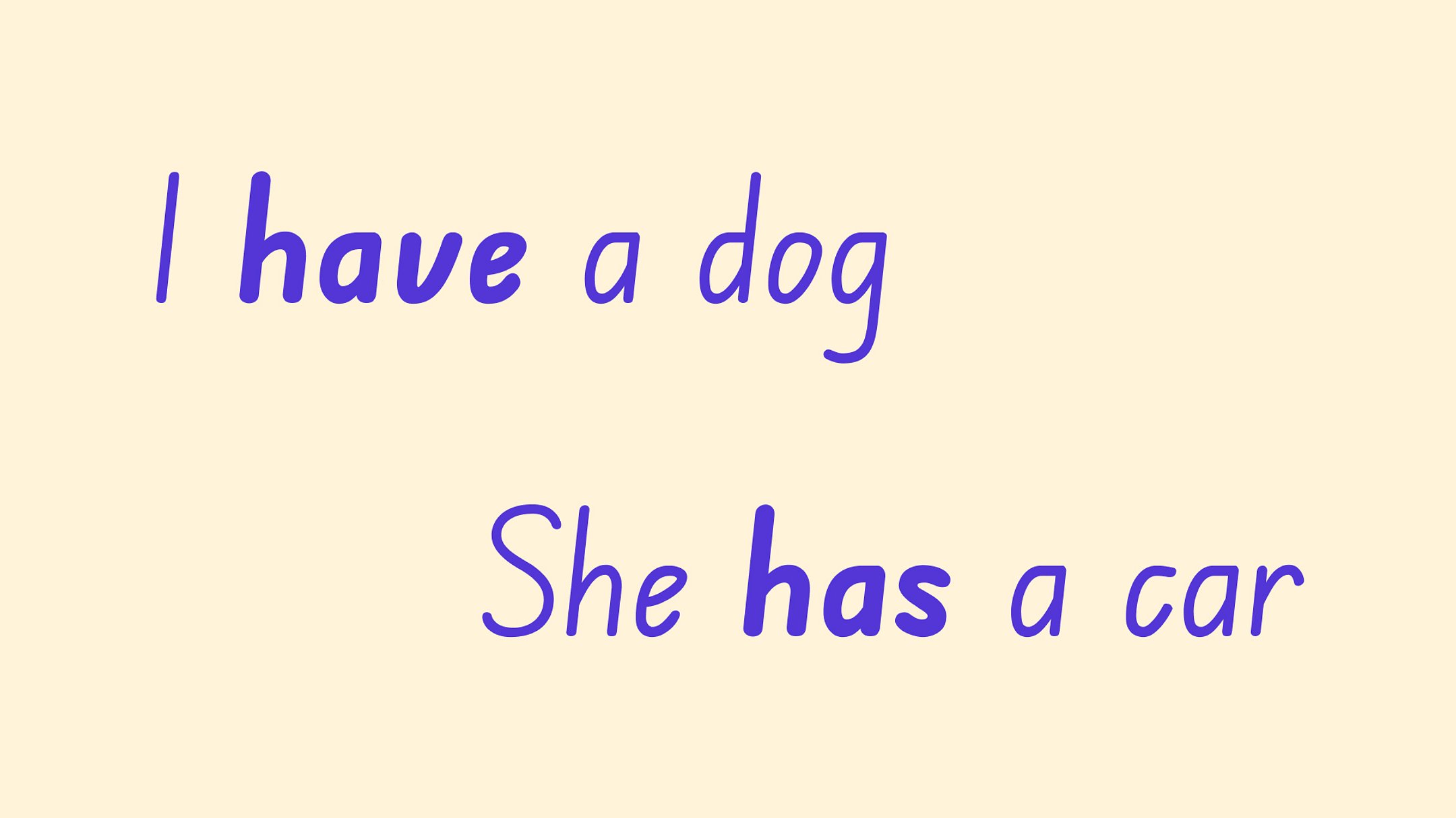 Verb "To Have" Worksheets | Twee