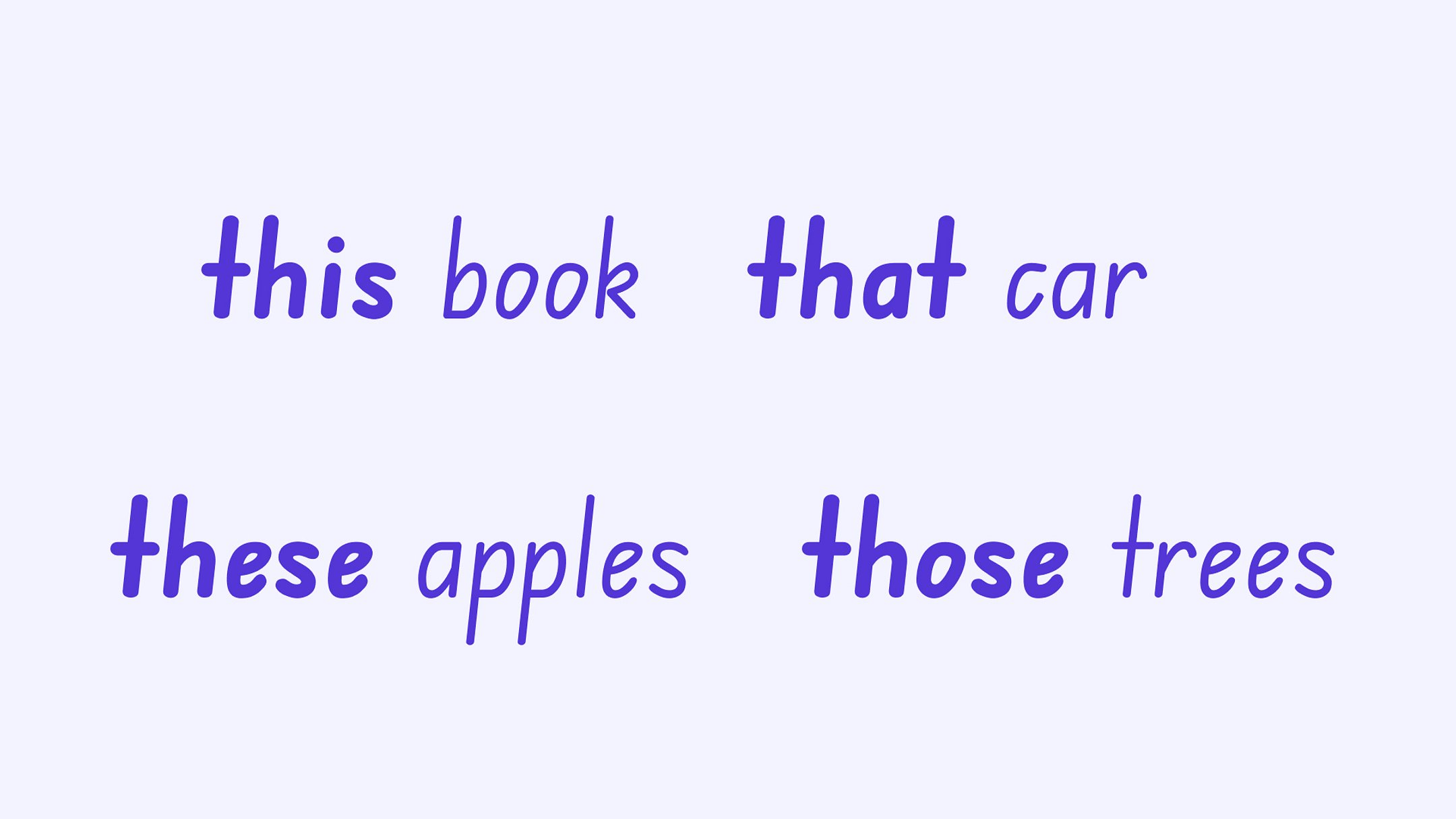 Demonstrative Adjectives Worksheets | Twee