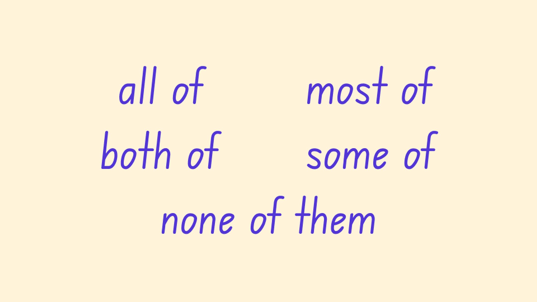 All, Some, Both, None of Them Worksheet with Answers | Twee