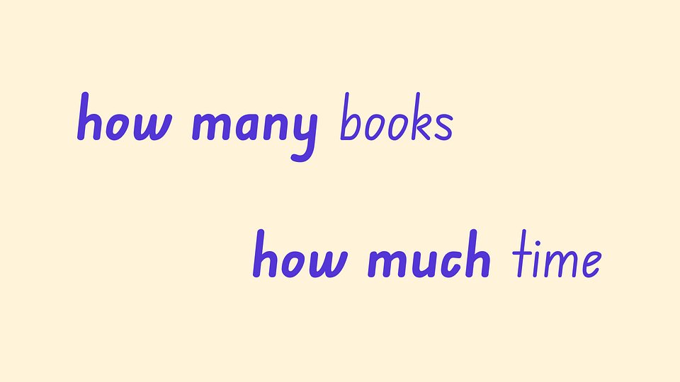 The Basics of How Much and How Many Worksheet with Answers | Twee