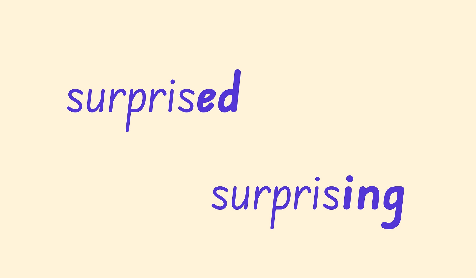 Participle Adjectives Worksheets | Twee