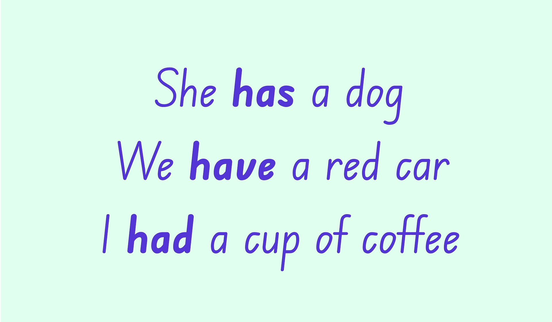 Verb "To Have" Worksheets | Twee